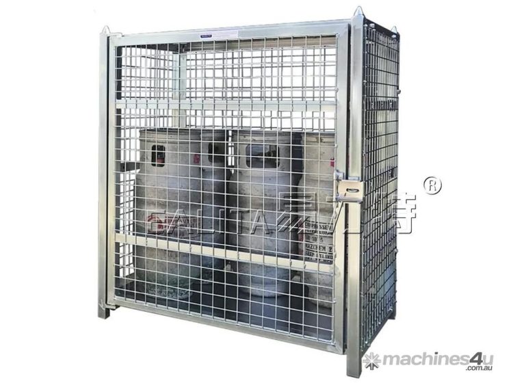 Steel Security Gas Storage Cylinder Cage